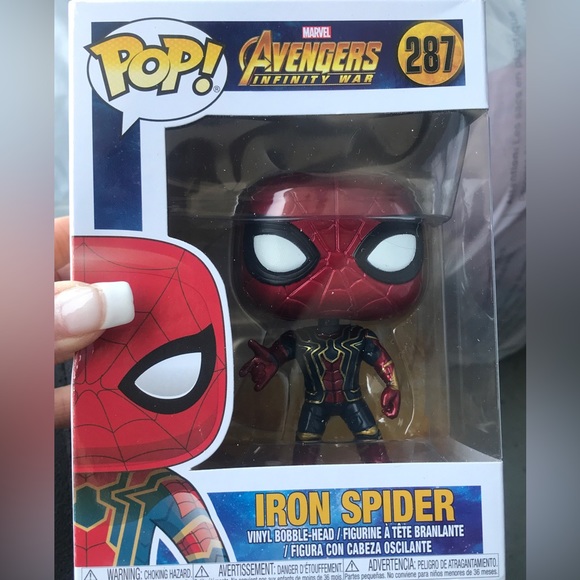 Funko | Toys | New Funko Pop Avengers Infinity War Iron Spider 287 ...